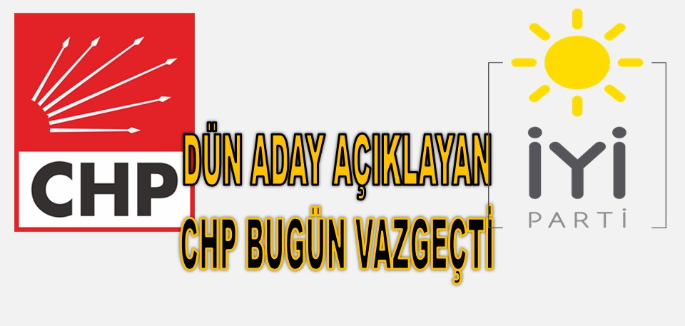 CHP VE İYİ PARTİ ORU'DA İTTİFAK GÖRÜŞMELERİNDE CHP VE İYİ PARTİ ORU'DA İTTİFAK GÖRÜŞMELERİNDE